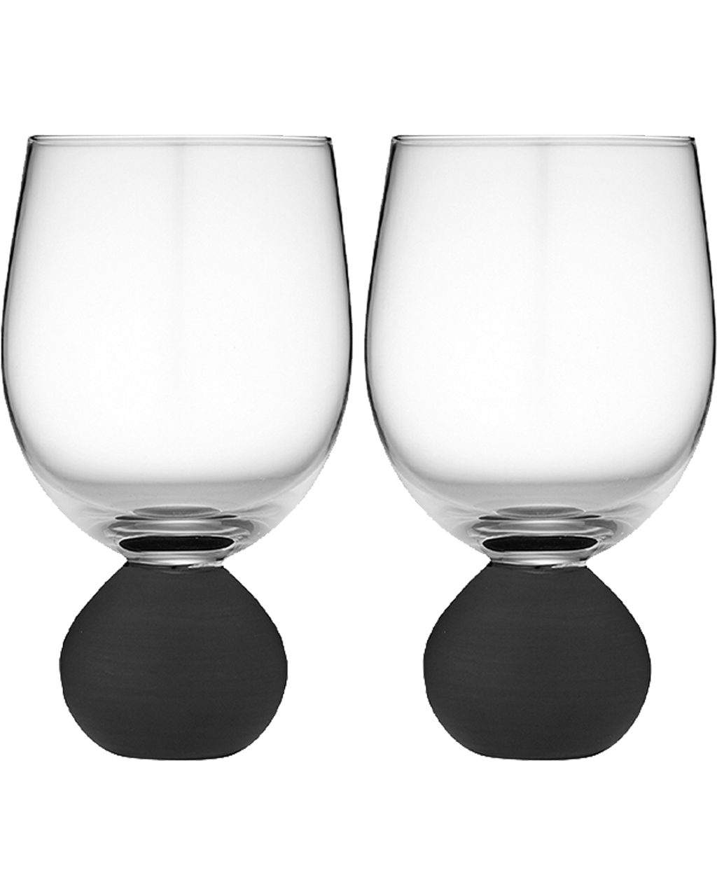 Buy Tempa Astrid Glasses Cocktail/wine Water Drinkware Cup Matte Black ...