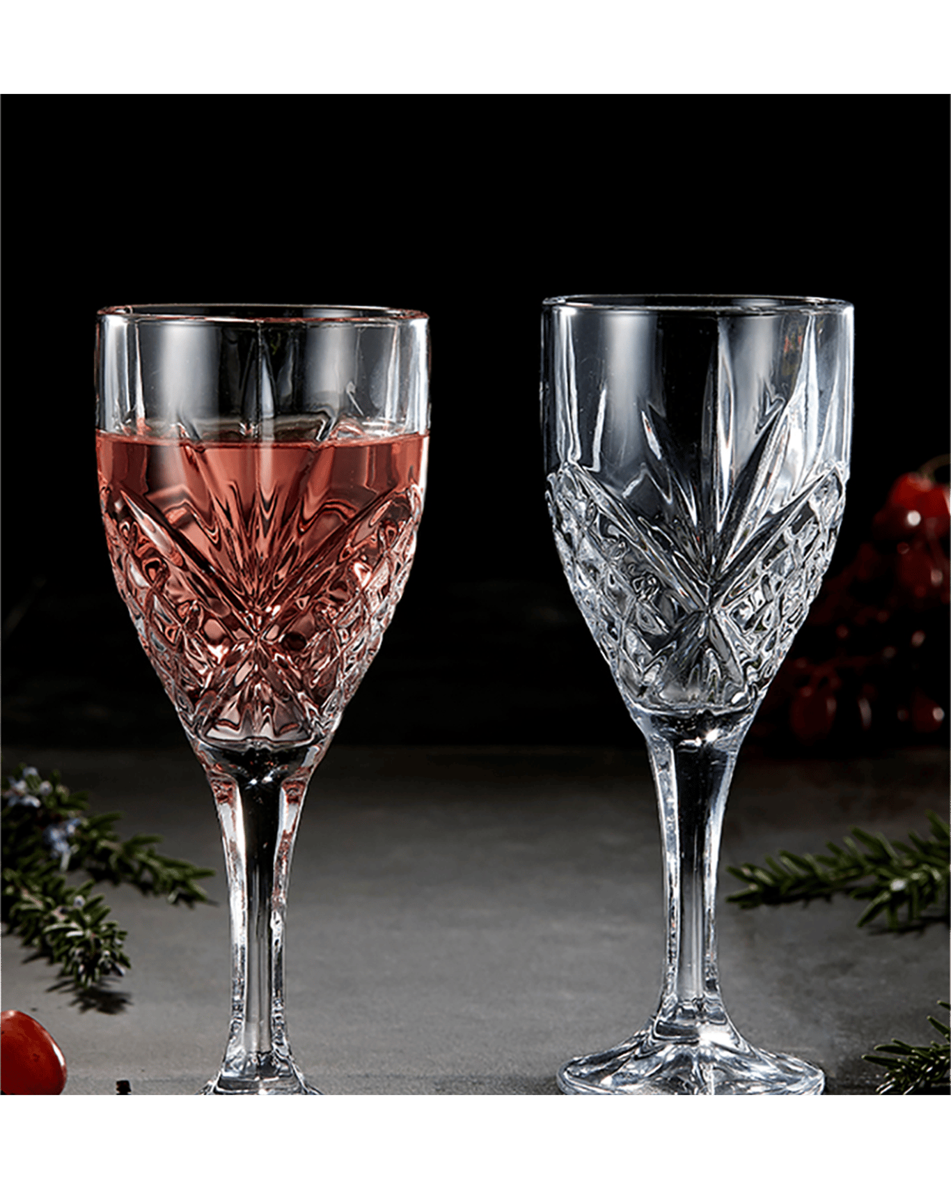 Buy Tempa Ophelia Wine Glass Water/juice Drinking Glassware Cup Clear ...
