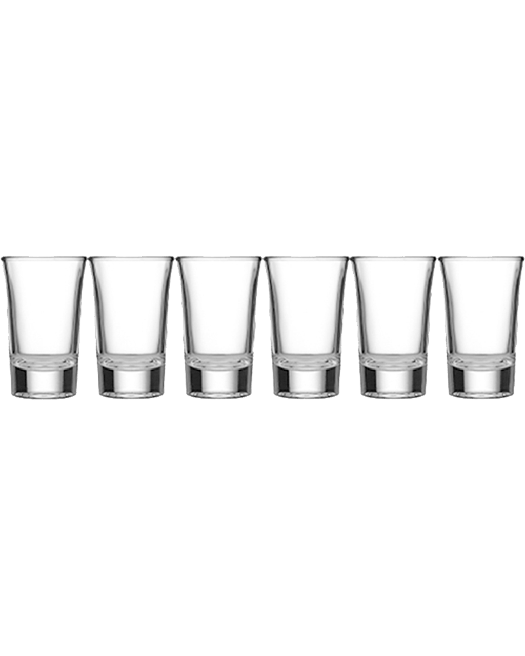 Buy Tempa Quinn Shot Glasses Set Party Liquor Drinkware Cup Clear 45ml ...