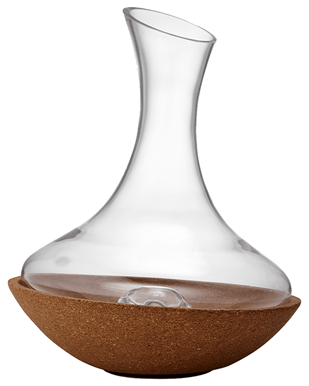 Buy Tempa Quinn Spin Wine/liquor Cork Turntable Crystal Glass Carafe ...