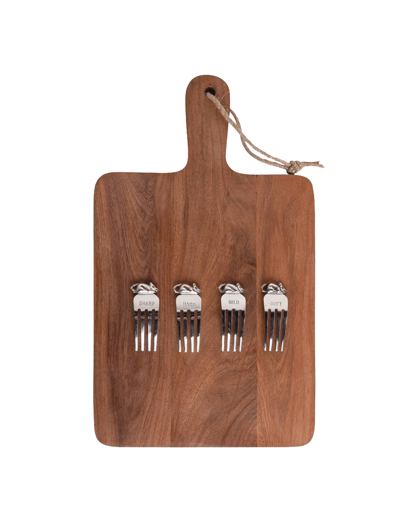 Buy J.elliot Rella Wood Cheese Board/4pc Stainless Steel Marker Set ...