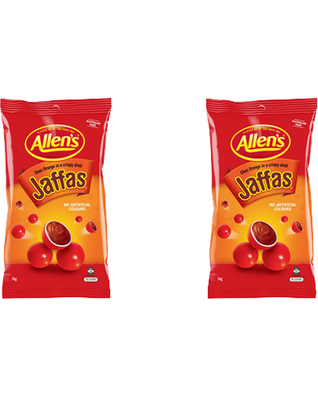 Buy Allen's Jaffas Choc Orange Crispy Crunchy Candy/lolly Sweet Snack ...