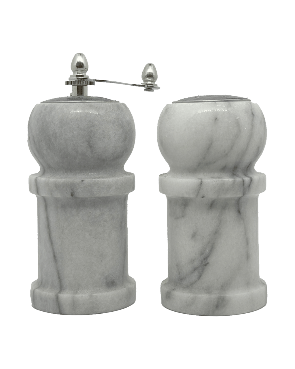 Buy Unbranded Marble Salt & Pepper Grinder Shaker Kitchen Spice Mill ...