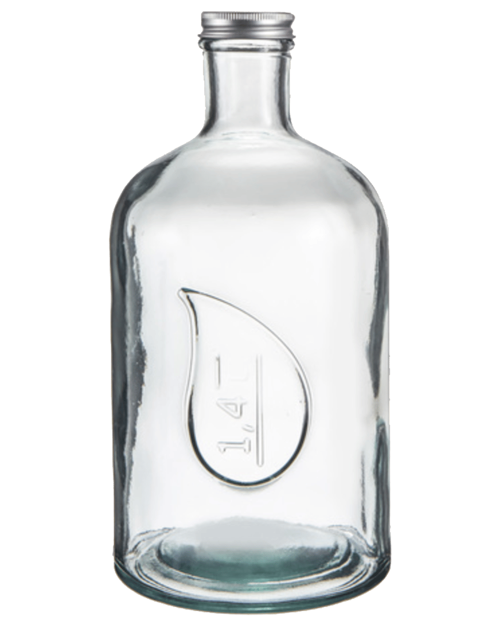 Buy Ladelle Eco Recycled Rustico Storage Glass Bottle Container W/ Lid ...