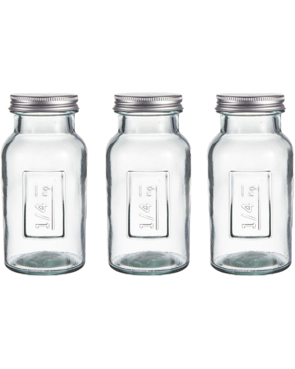 Buy Ladelle Eco Recycled Rustico 250ml Storage Glass Bottle Container W ...