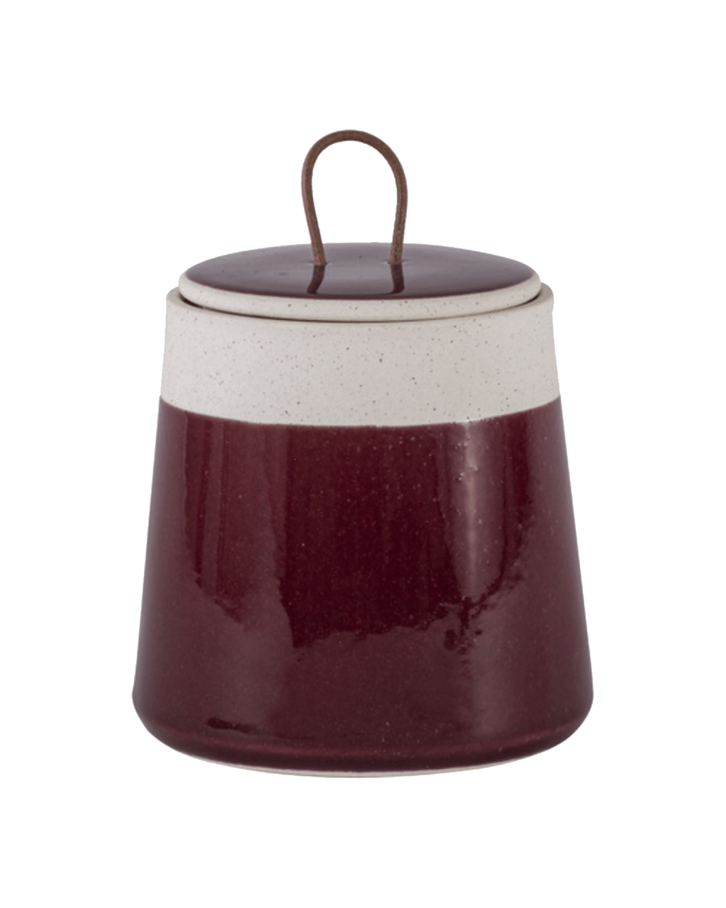 Buy Ladelle Aster Plum Stoneware Canister Kitchen Food Storage ...