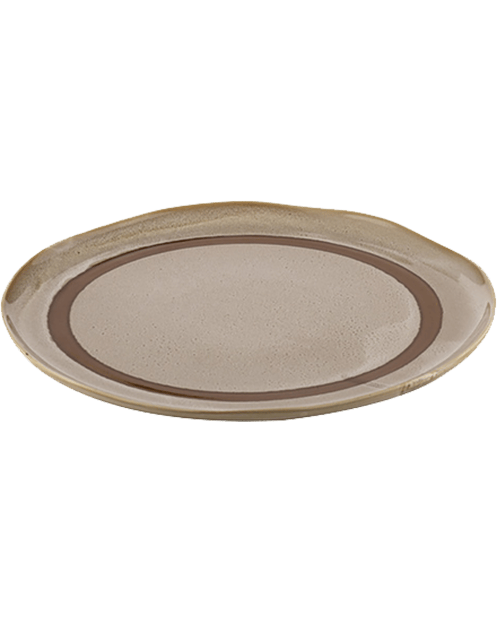 Buy Ladelle Haven Porcelain Food Platter/round Serving Plate Caramel ...