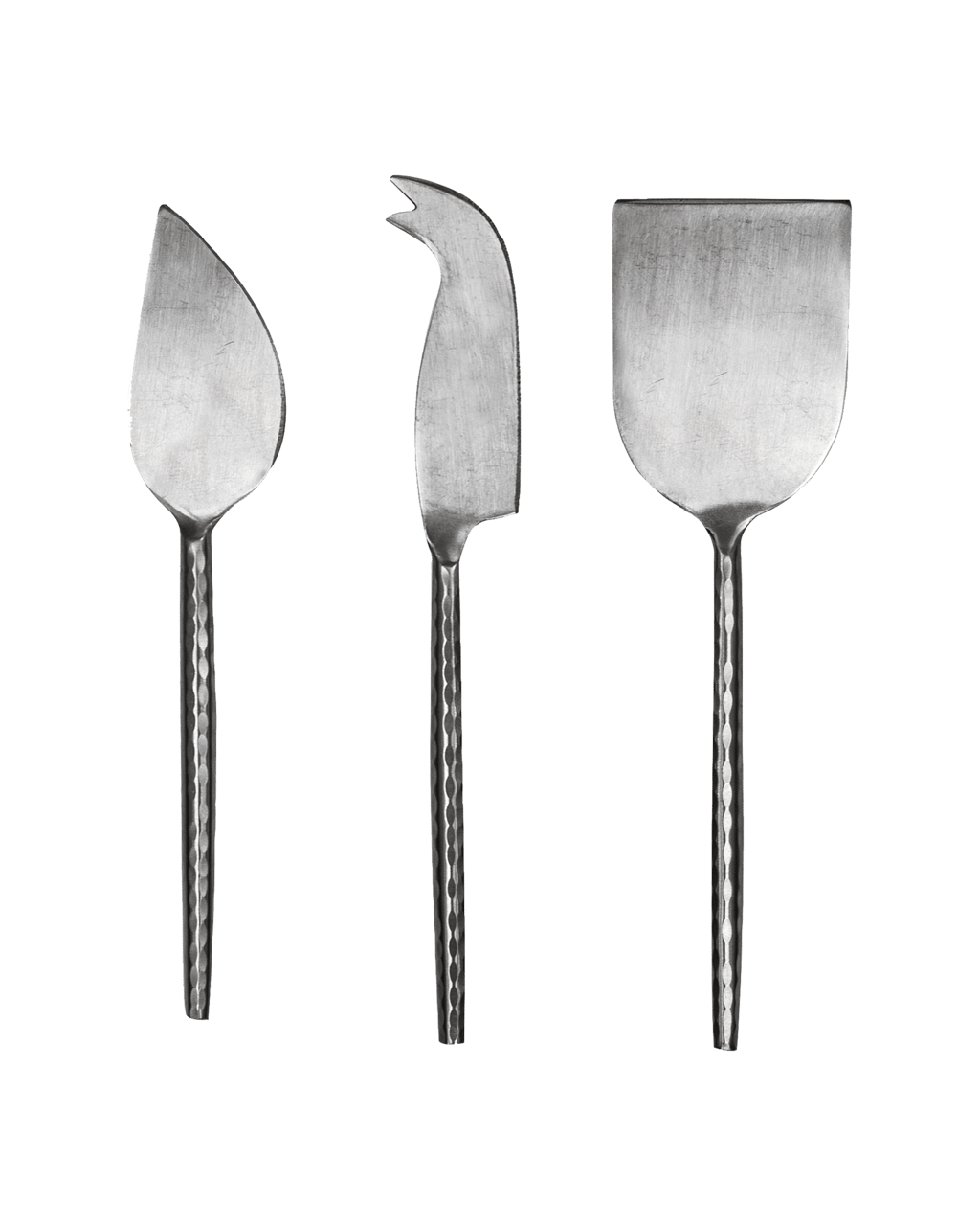 Buy Ladelle Steel Cheese Spade/prong Knife & Spreader Set Hammered ...