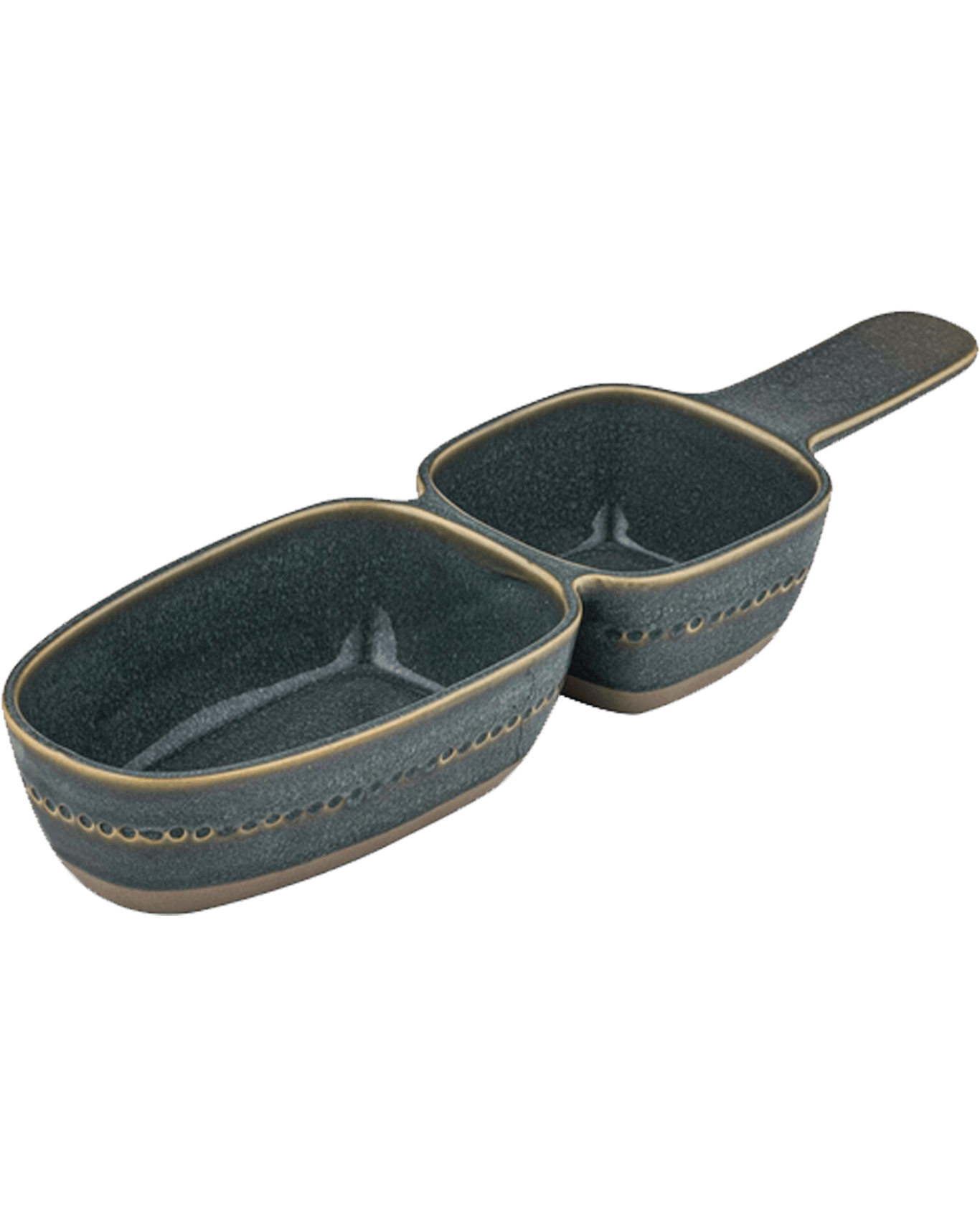 Buy Ladelle Cameo Stoneware 35.5cm/2-part Serve Stick Dish/snack Dip ...