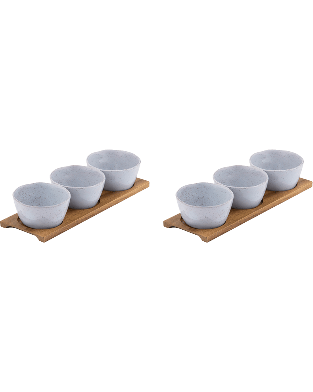 Buy Ladelle Artisan Serving Porcelain Round Bowl & Tray Set Home ...