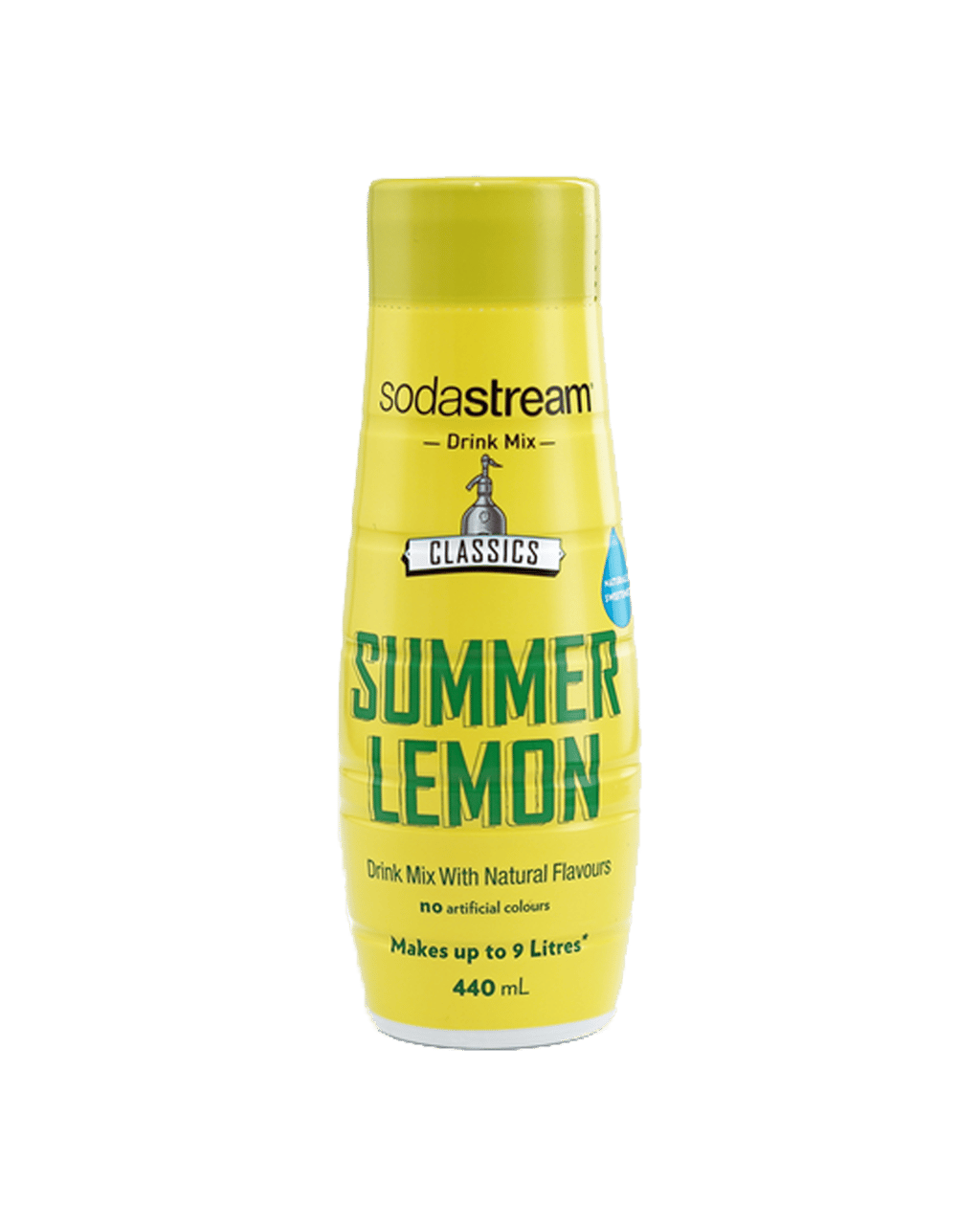Buy Sodastream Classic Summer Lemon Squash 440ml/sparkling Soda Water ...