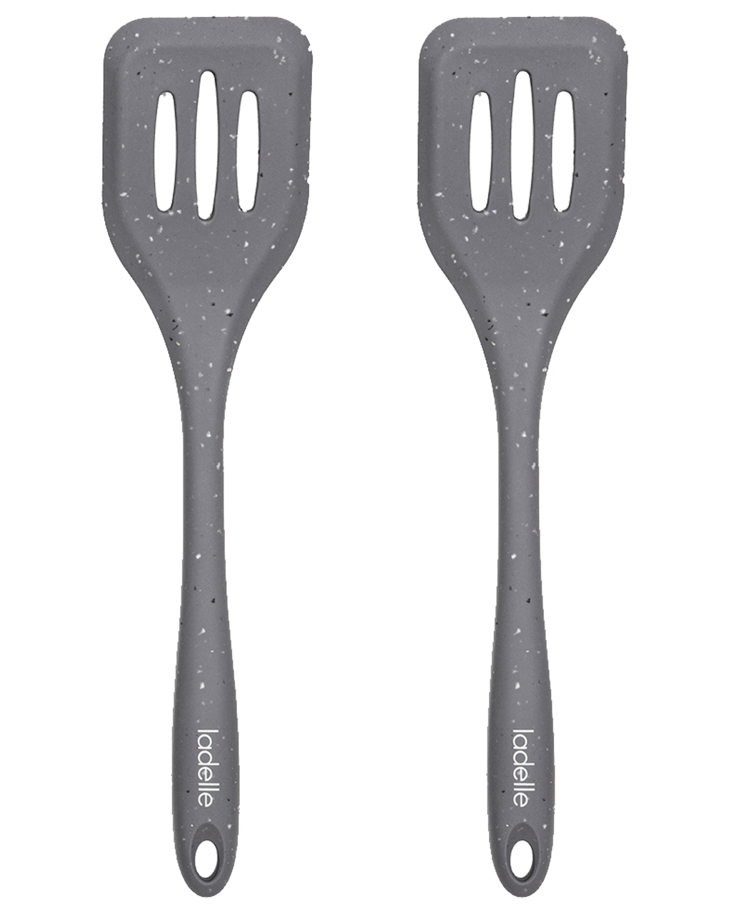 Buy Ladelle Craft Grey Speckled Silicone Slotted Turner Cooking/serving ...