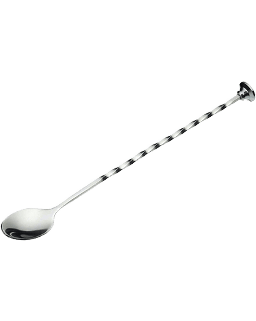 Barcraft Stainless Steel Cocktail Mixing Spoon W/ Muddler Barware ...
