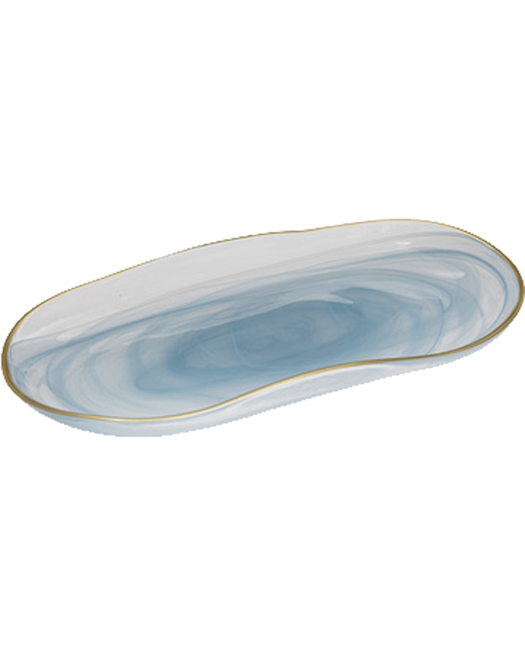 Buy Ladelle Ismay Small Glass Oblong Platter Dinnerware Food Serving ...