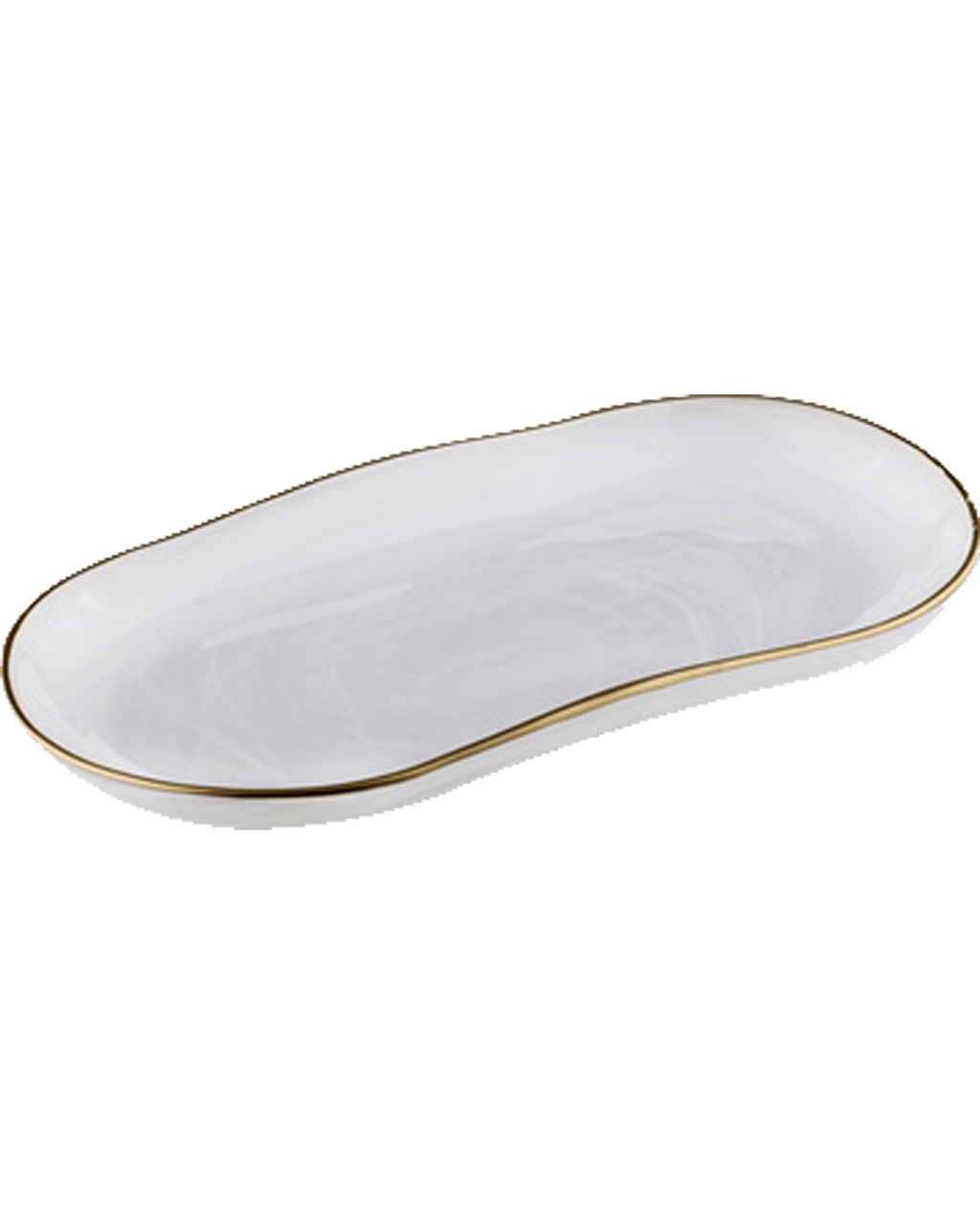 Buy Ladelle Ismay Small Glass Oblong Platter Dinnerware Food Serving ...