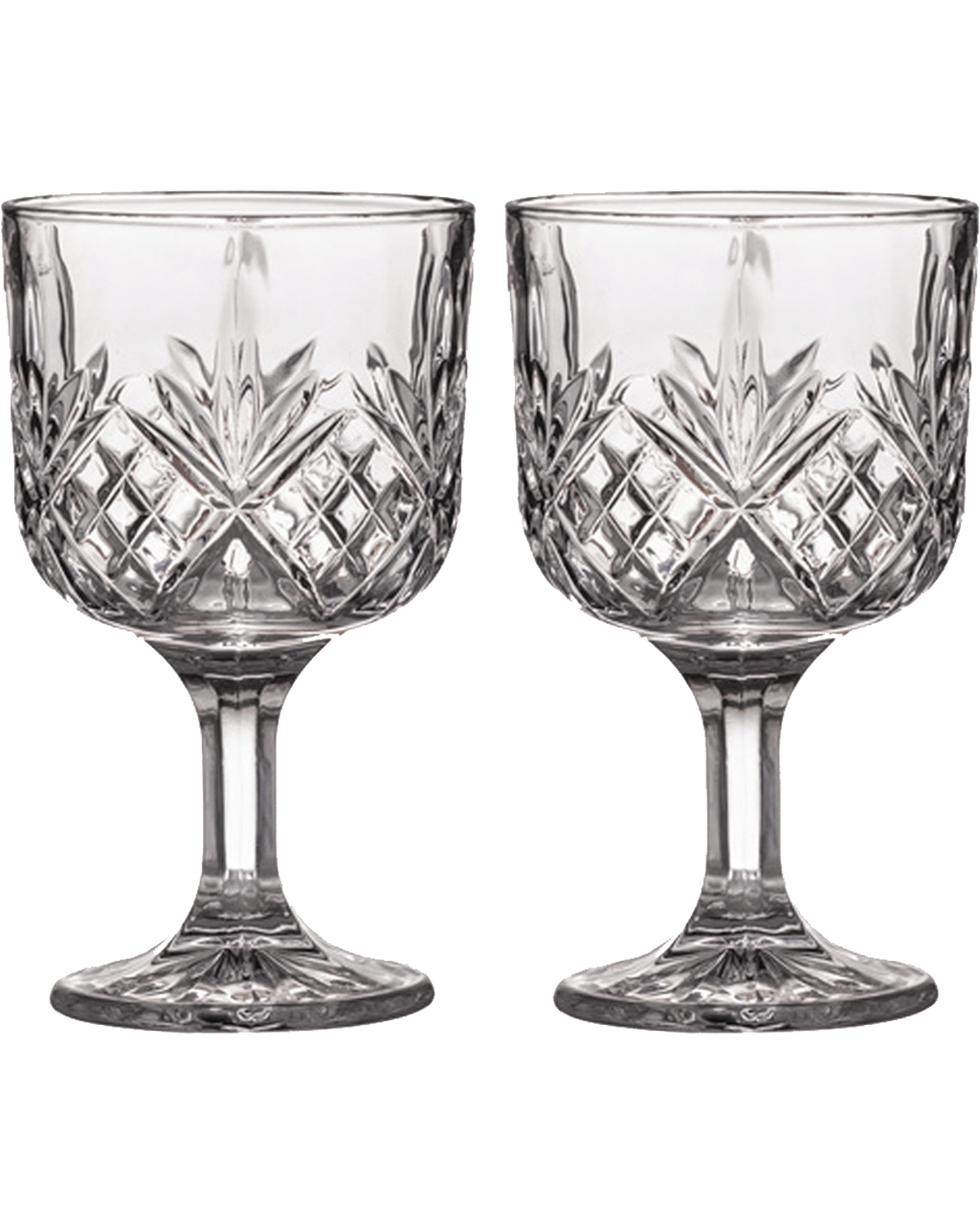 Buy Ladelle Ophelia Crystal Gin Glass Cup Water/juice Drinking Glasses ...