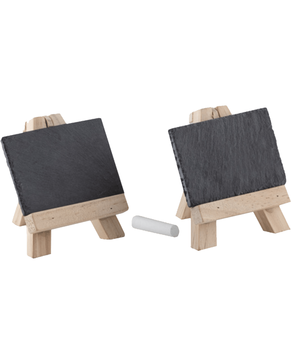 Buy Tempa Tuscany Mini Slate Chalk Writing Boards W/ Stands 8.9x0.4x5 ...