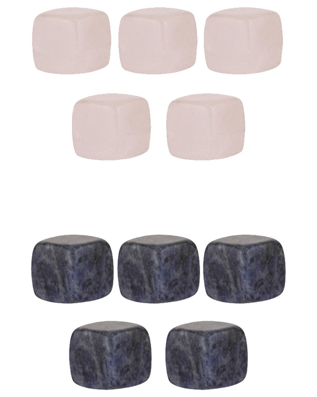 Buy Tempa Leila Cocktail/whiskey Stones Reusable Drink Chillers Blocks ...