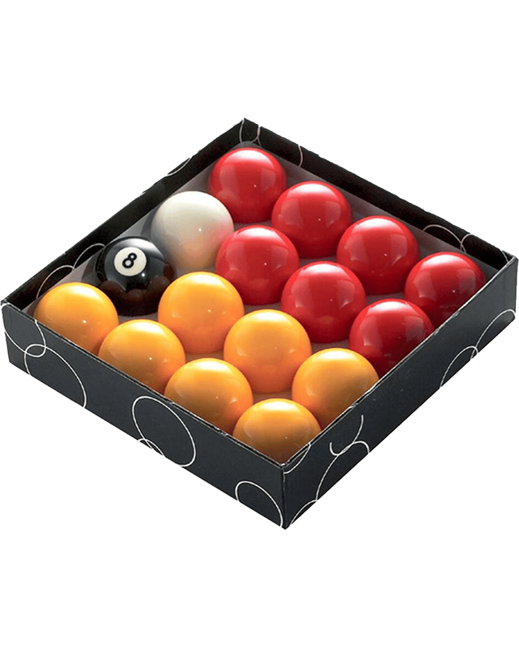 Buy Formula Sports Standard Casino Pool Balls 2" Boxed 7 Red/yellow & 1 ...