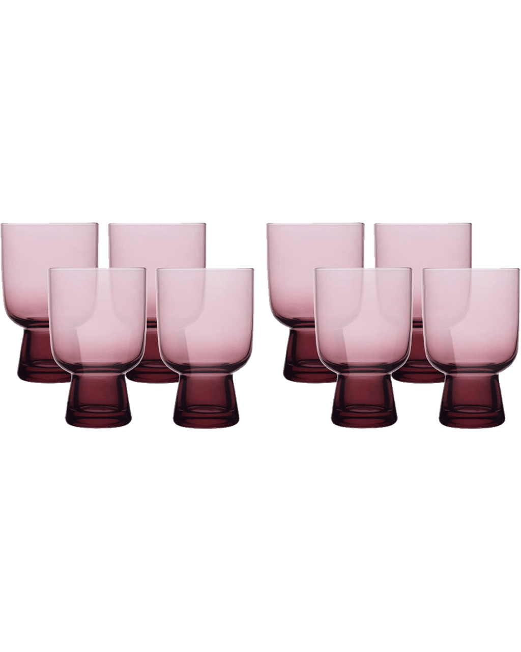 Buy Ecology Kitchenware Home Soda Lime Glass Arlo Tumbler Plum 275ml ...