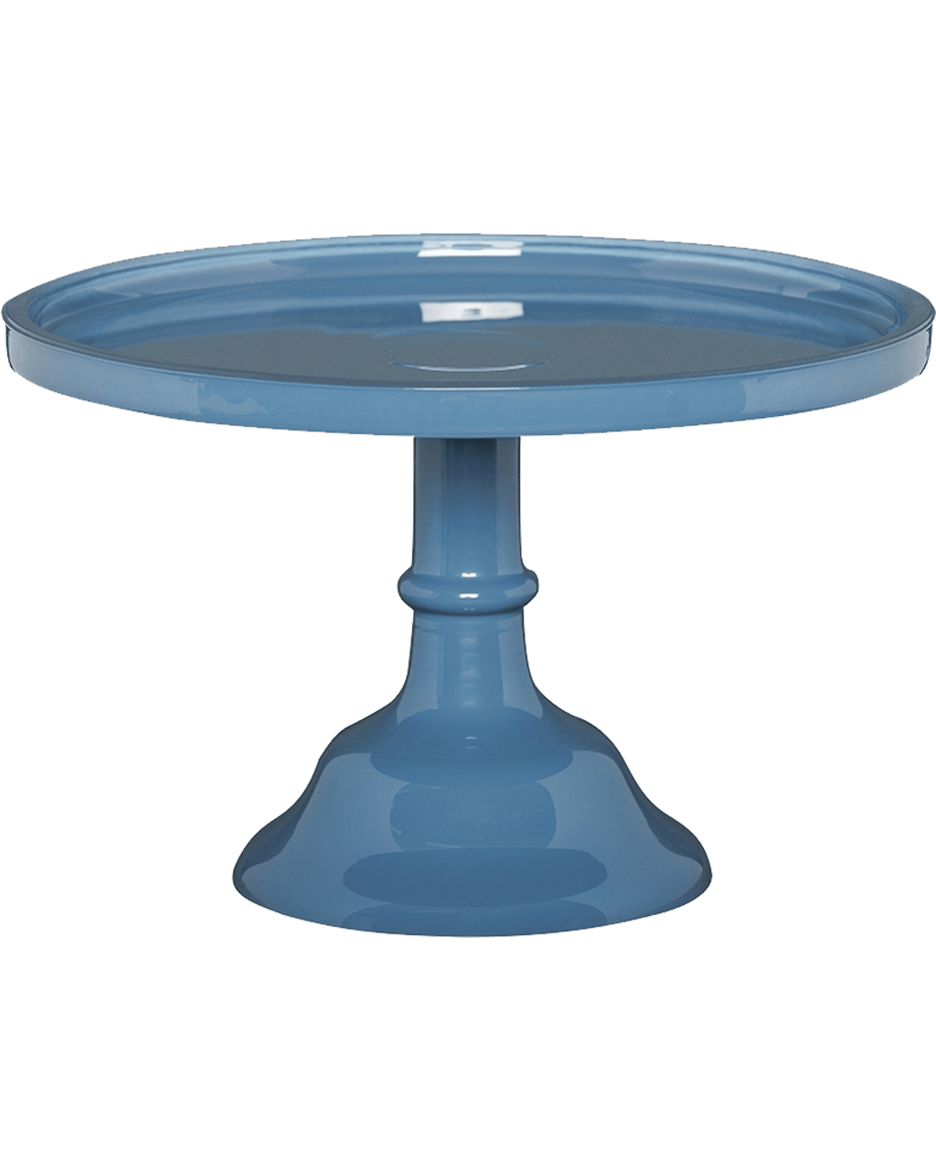 Buy Ecology Glass Torte Cake Stand Dessert Display Holder Storm Blue ...
