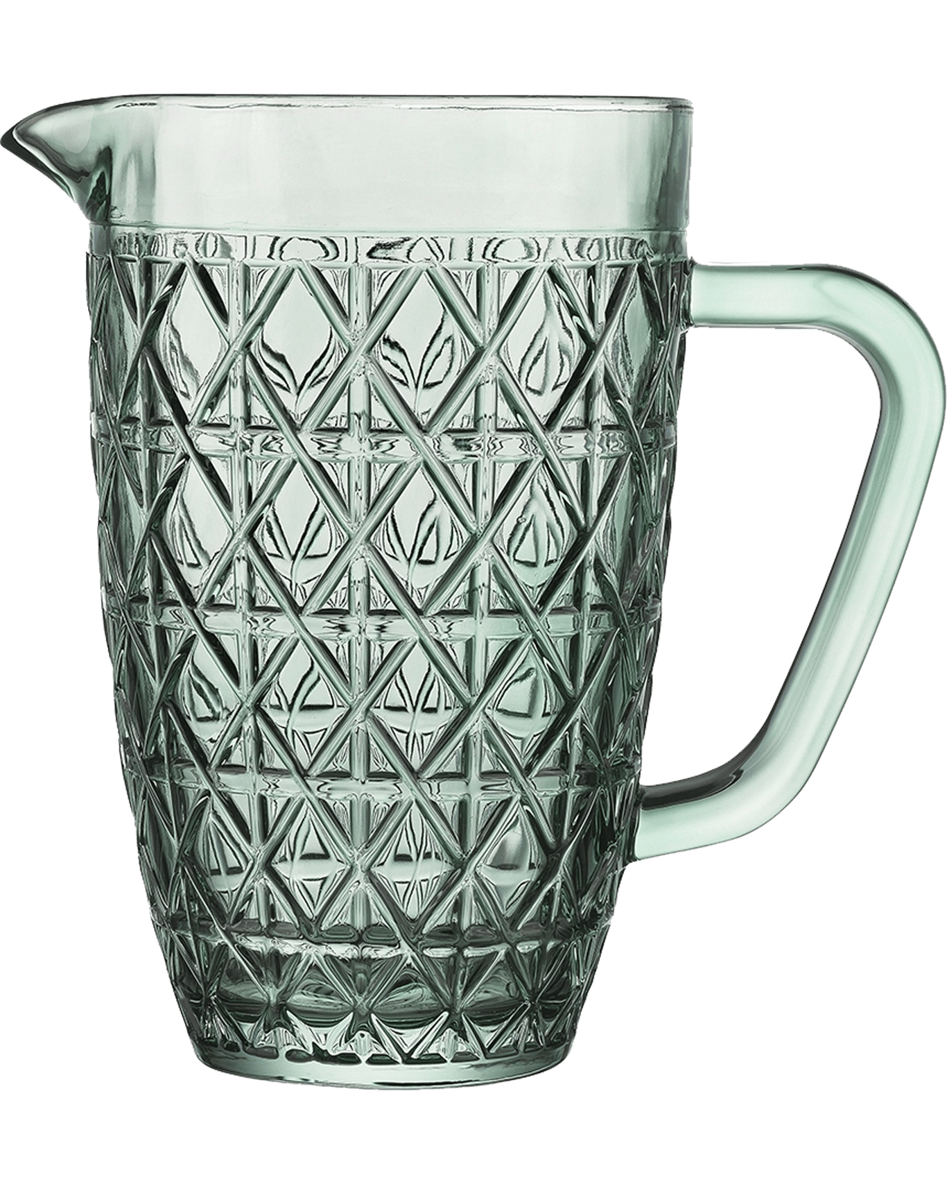 Buy Ecology Rattan Glass Jug Water/juice Pitcher Drink Container W ...