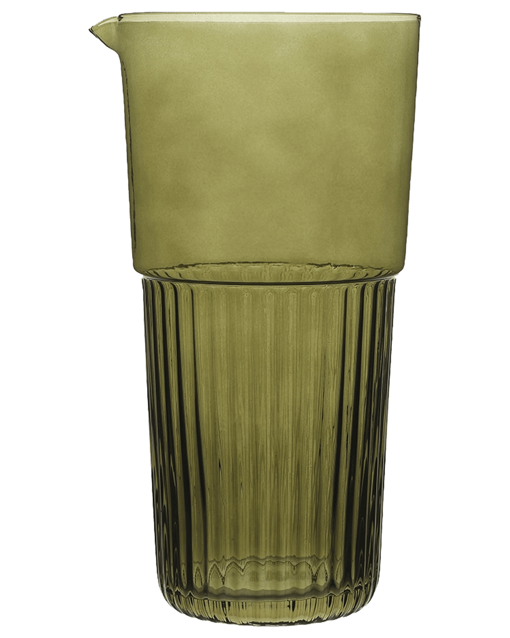 Buy Ecology Kitchenware Soda Lime Glass Callisto Carafe Olive Green 1 ...