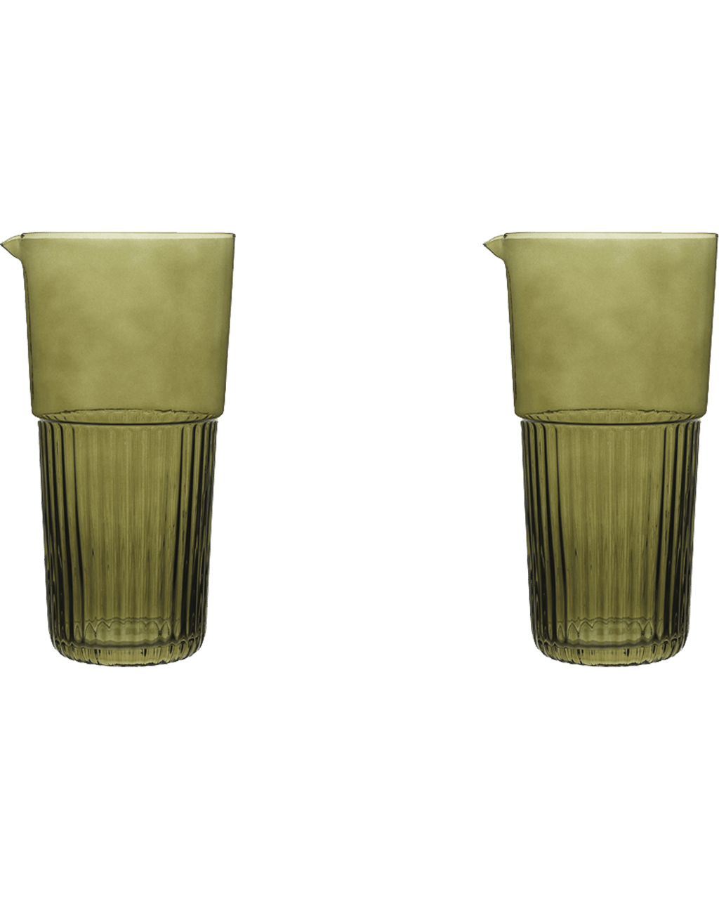 Buy Ecology Kitchenware Soda Lime Glass Callisto Carafe Olive Green 1 ...