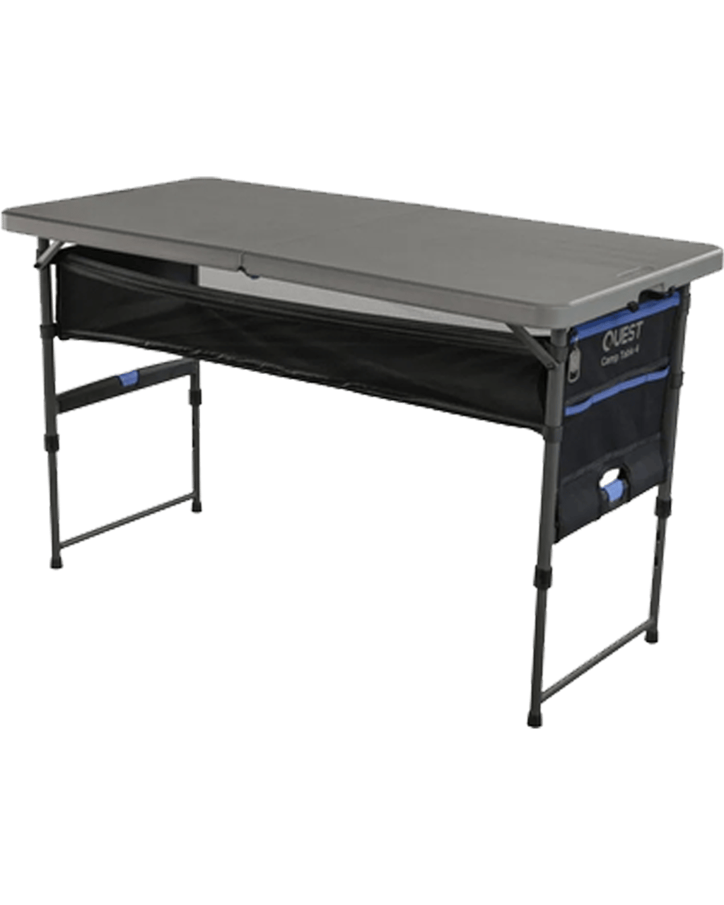 Buy Quest Portable Camp Table Outdoor Camping Desk W/ Storage Organiser ...
