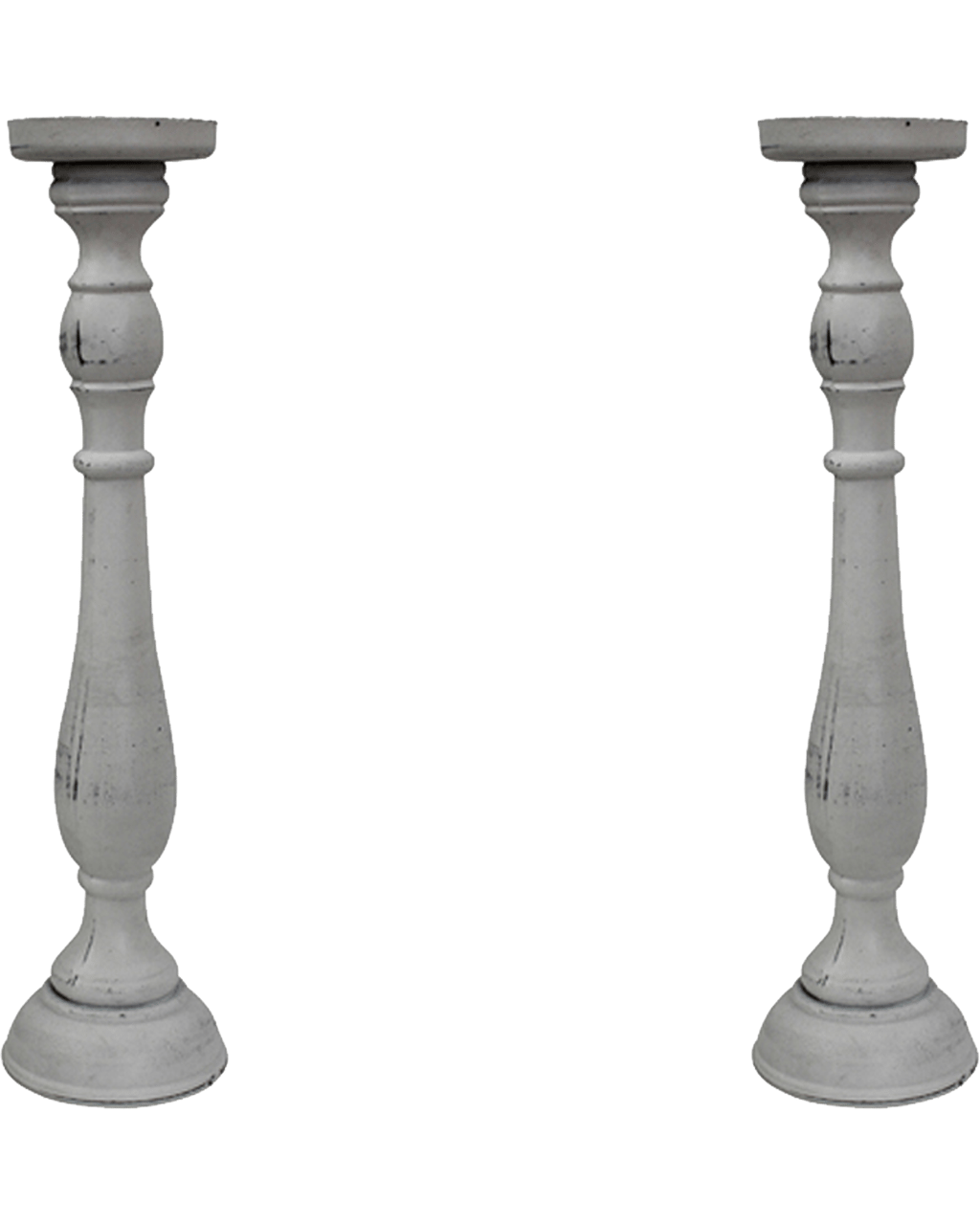 Buy Lvd Mdf/metal Harper Pillar/taper Stick Candle Holder Home Decor ...