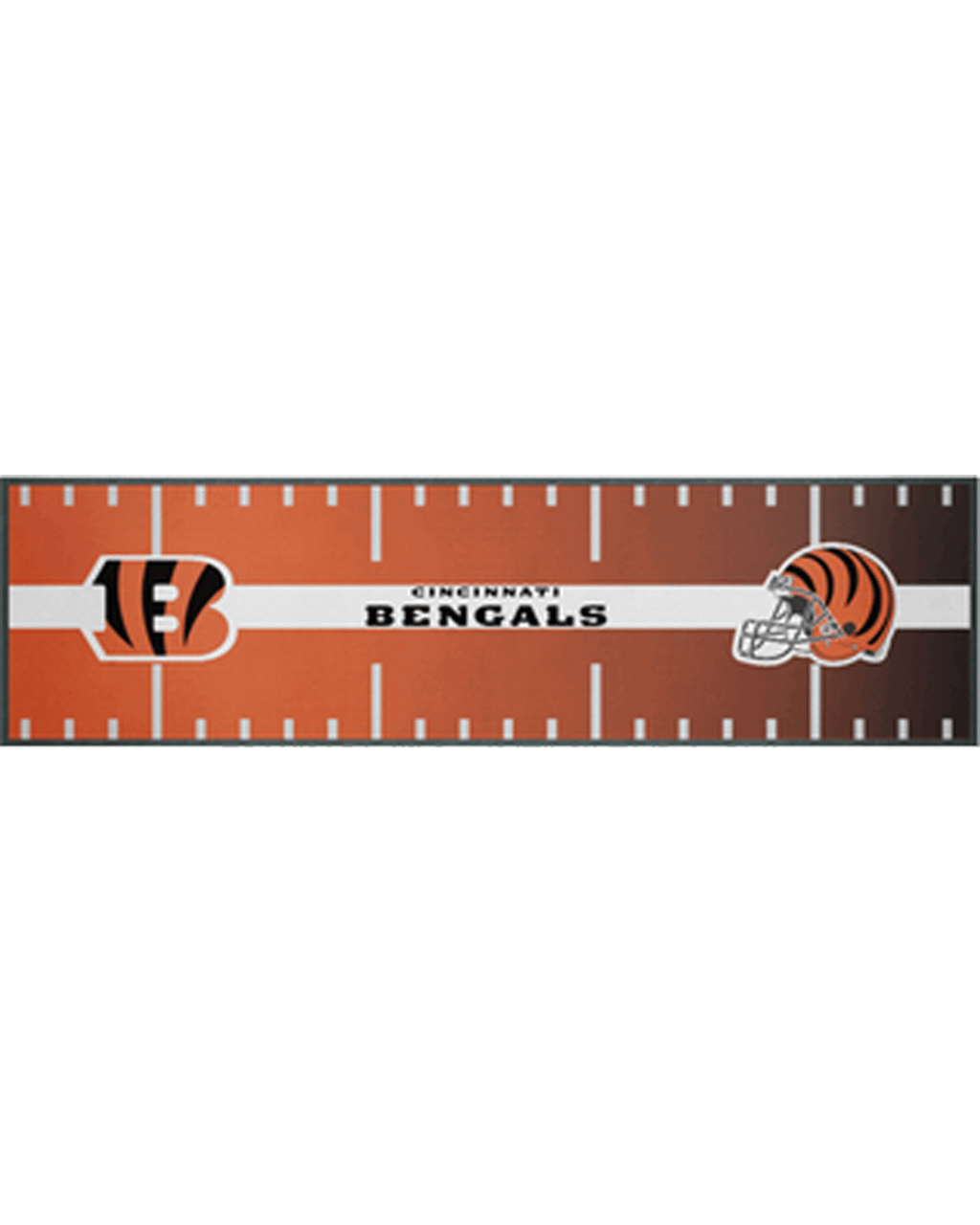 Nfl Cincinnati Bengals Merchandise Bar/kitchen Runner Counter Top Mat ...