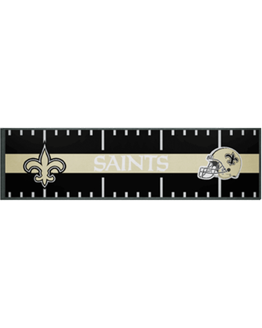 Buy Nfl New Orleans Saints Merchandise Bar/kitchen Runner Counter Top ...