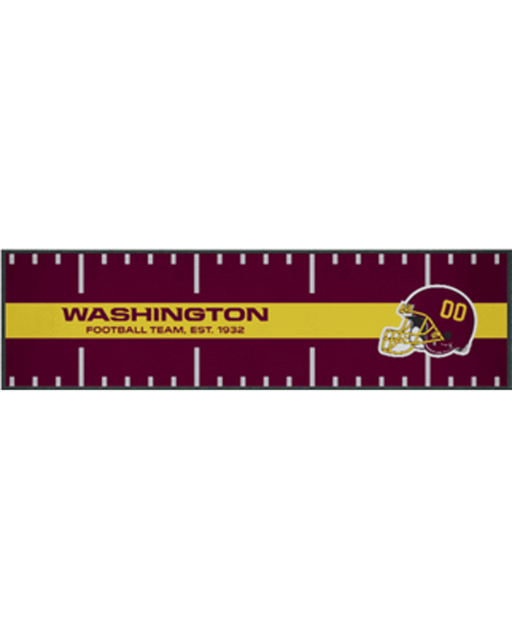 Buy Nfl Washington Football Team Merchandise Bar/kitchen Runner Counter ...
