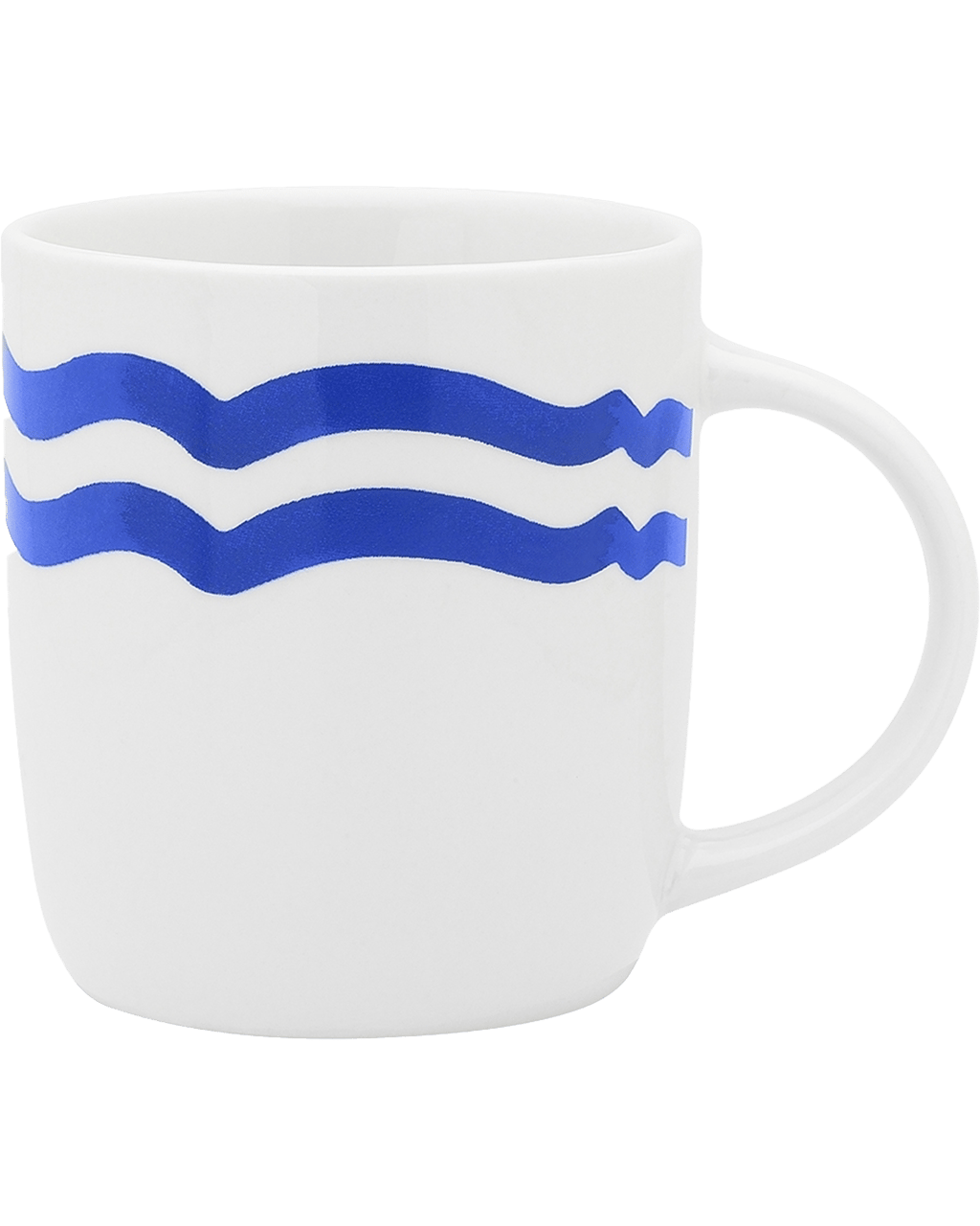 Buy Porto La Mer Porcelain Coffee/tea Mug Cup Round W/ Handle Indigo 11 ...