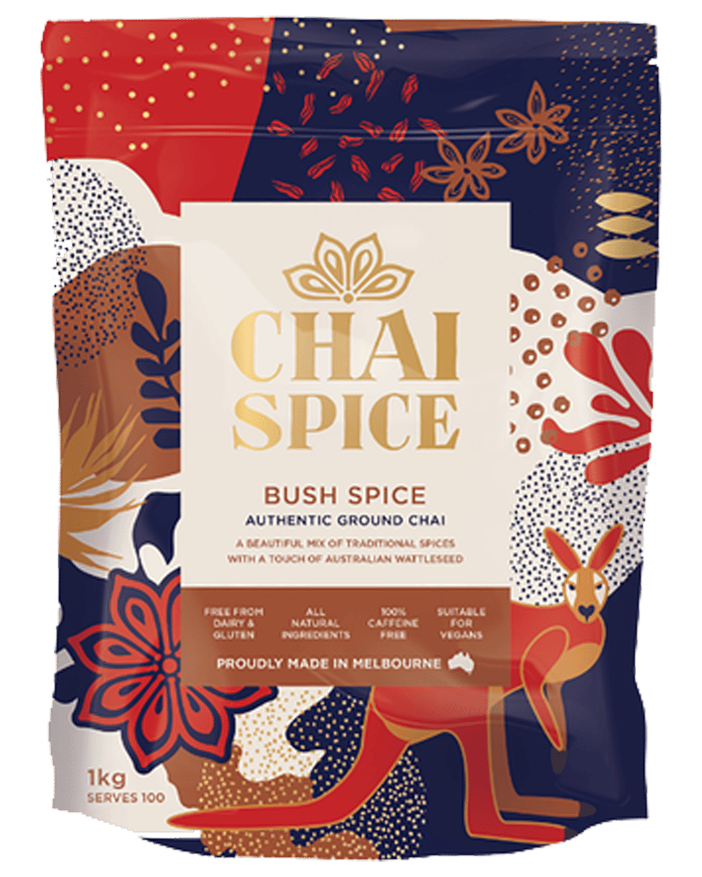 Buy Chai Spice Bush Spices Native Caffine Free Vegan Hot Drink Blend ...