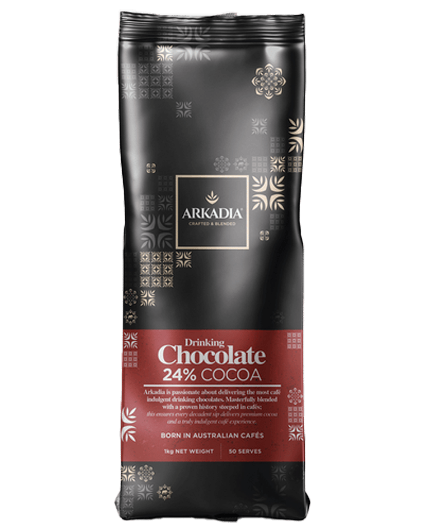 Buy Arkadia 24% Cocoa Hot/drinking Chocolate Powder Intensity 3 Medium ...