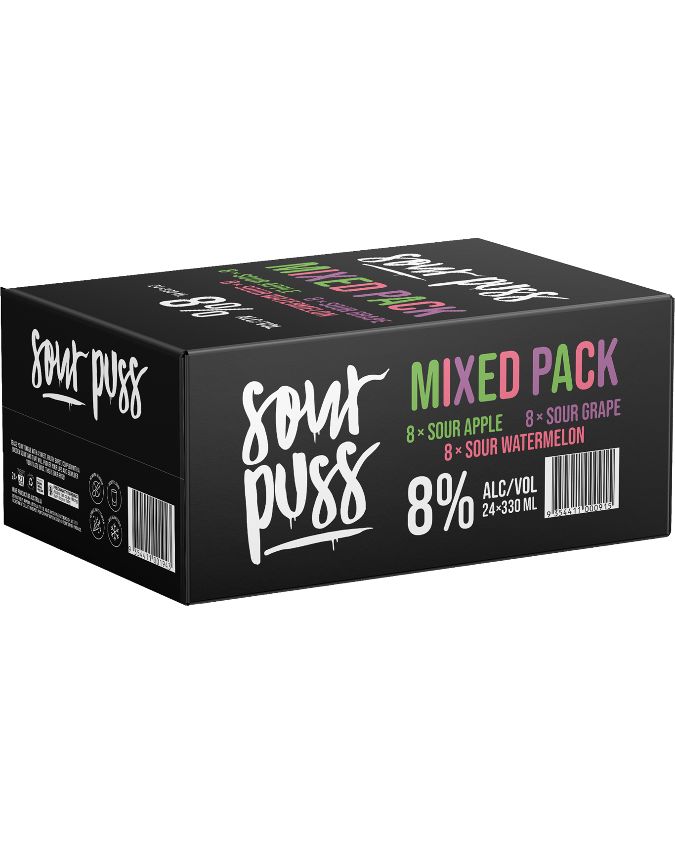 Buy Sour Puss Mixed Sour Rtd Can 330ml Online @Lowest Price