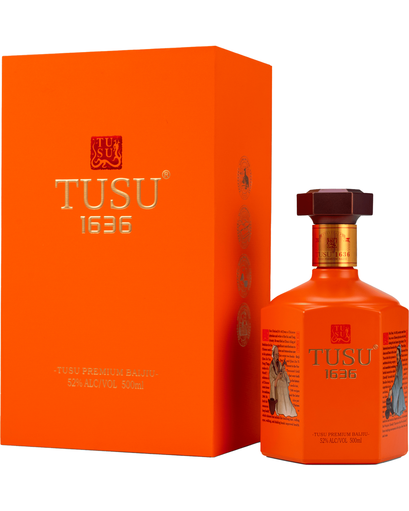 Buy Tusu Liquor 1636 Years 500ml Online @Lowest Price