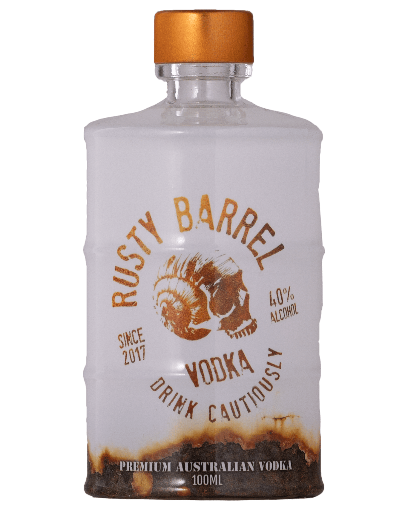 Buy Rusty Barrel Spirits Rusty Barrel Vodka 100ml White Online (Lowest ...