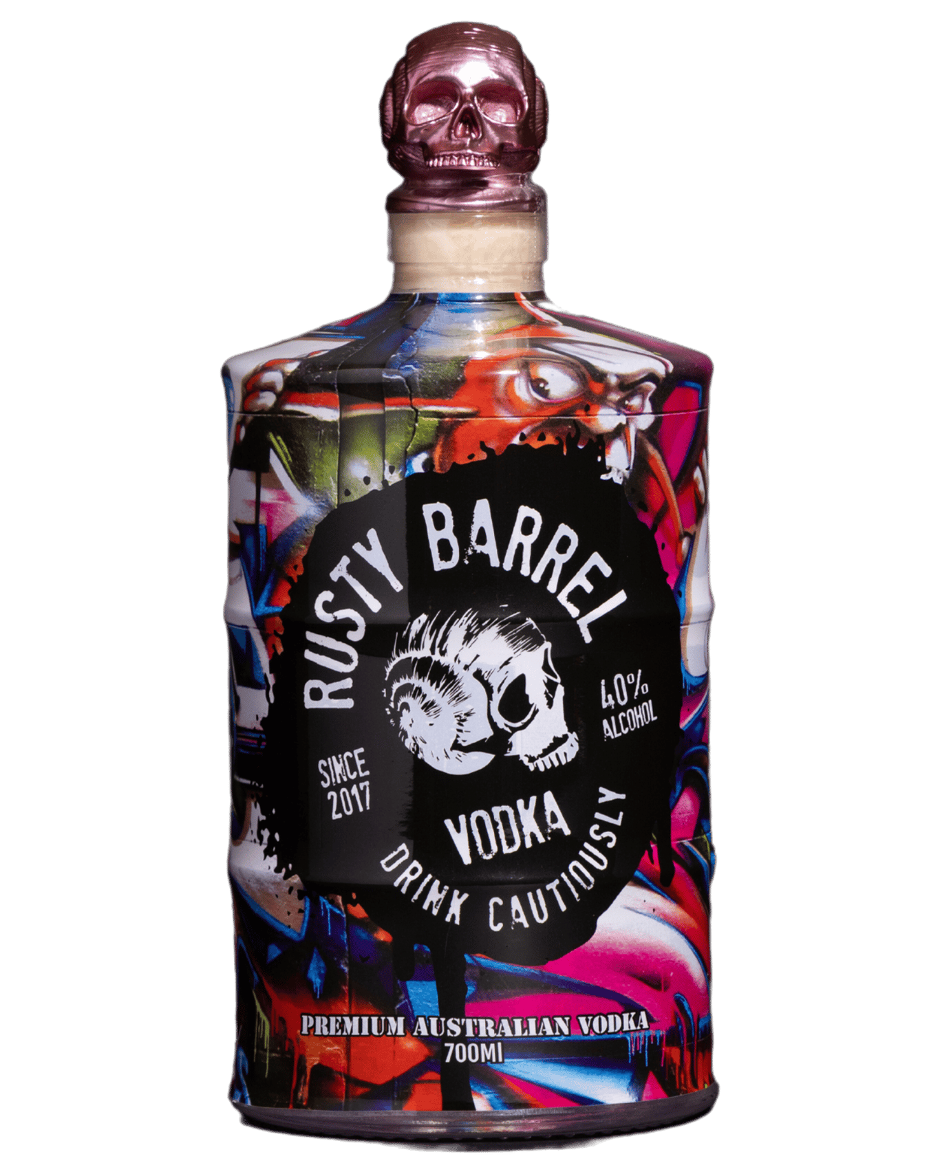 Buy Rusty Barrel Spirits Vodka Red Roller 700ml Online (Low Prices ...