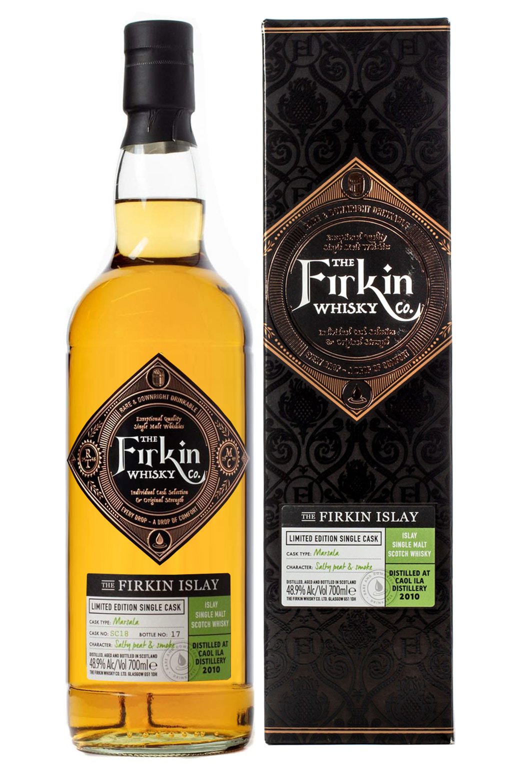 Buy Firkin Whisky Co Islay Caol Ila 2010 9yo Marsala Cask 700ml Online ...