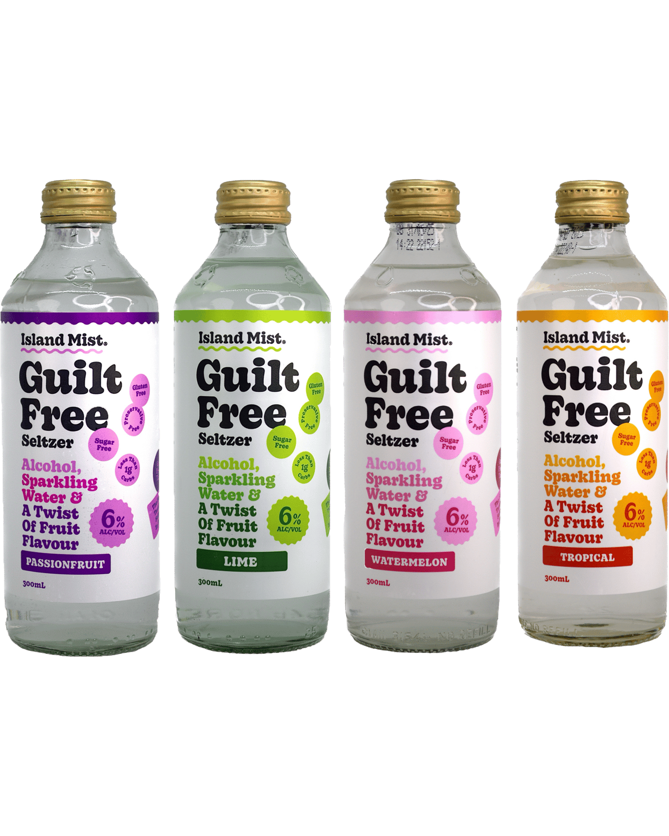 Buy Island Mist® 'guilt Free' Hard Seltzer Mixed Pack 300ml Online ...