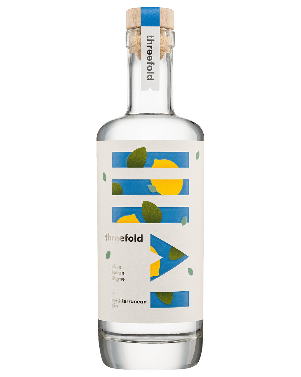 Buy Threefold Distilling Mediterranean Gin 500ml Online @Lowest Price