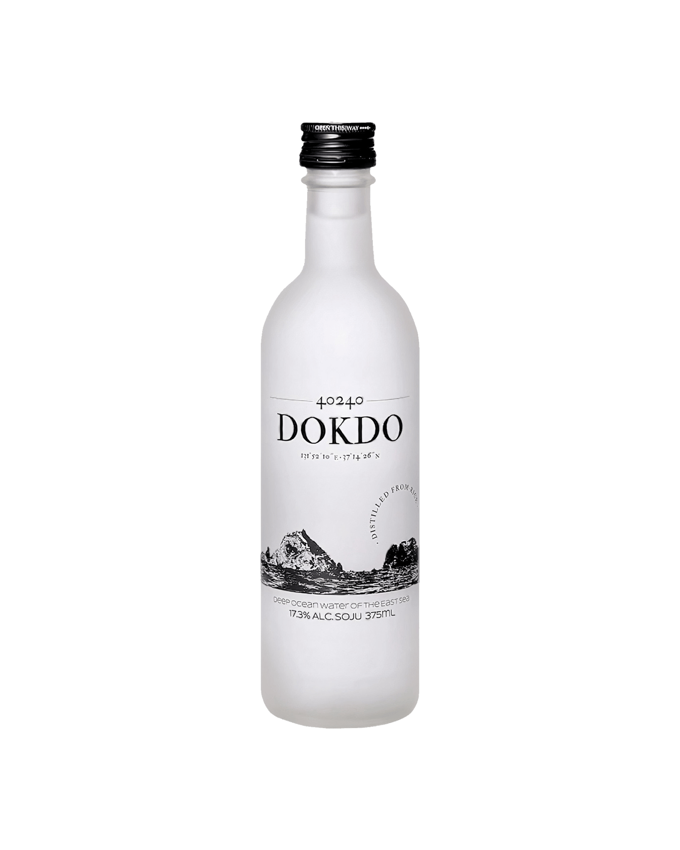 Buy 40240 Dokdo Soju / Black 375ml Online @Lowest Price