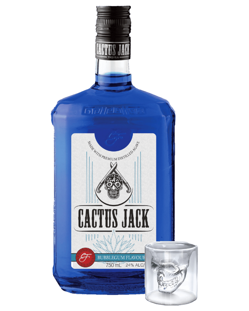 Buy Cactus Jack Bubblegum Bonus Shot Glass 750ml Online @Lowest Price