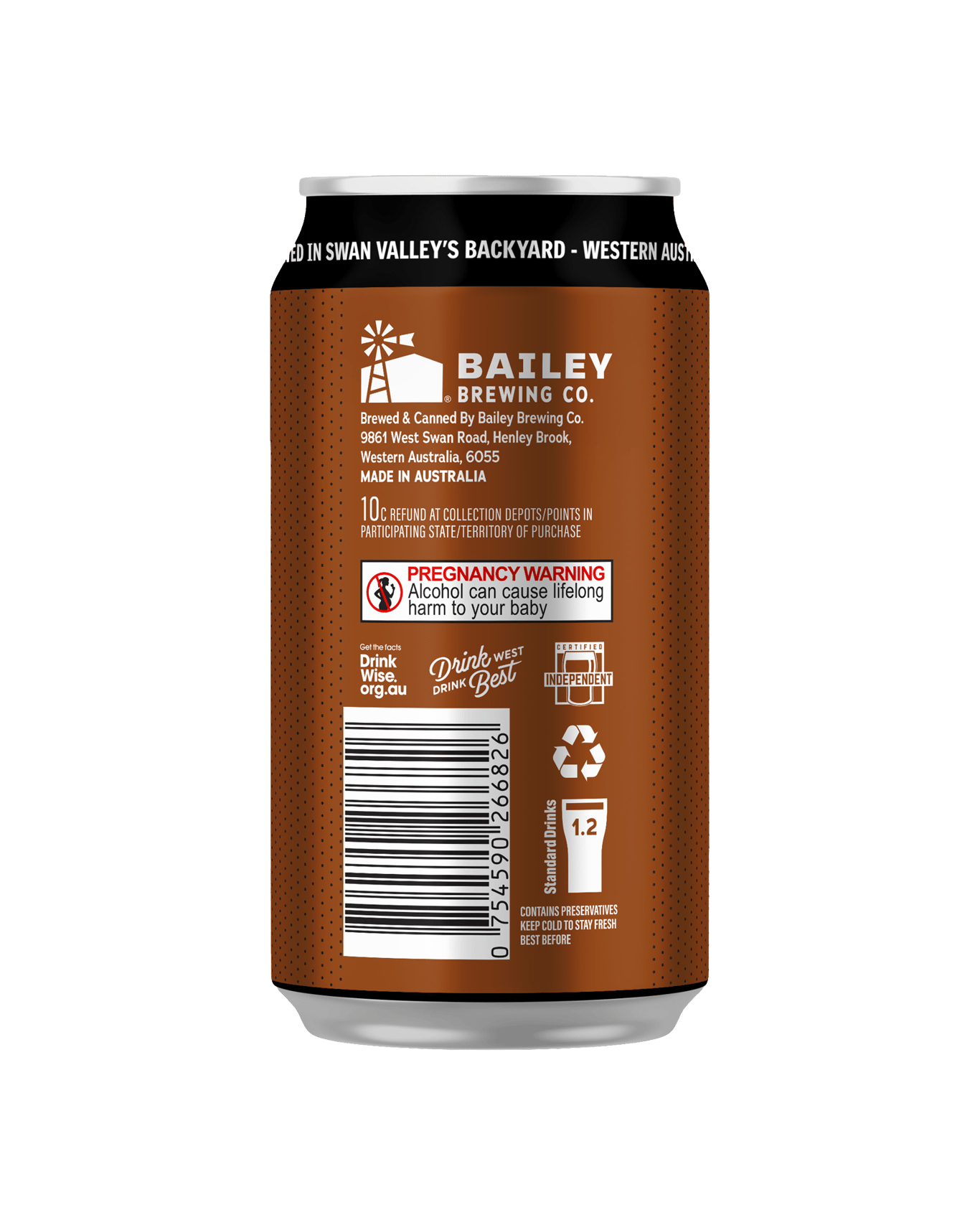 Buy Bailey Brewing Co. Ginger Beer 375ml Online @Lowest Price