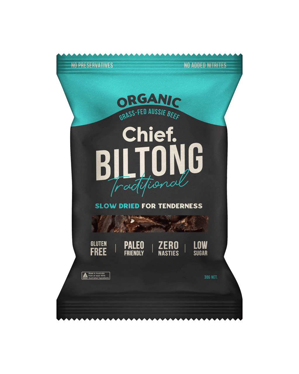 Chief Nutrition Traditional Biltong 30g (Unbeatable Prices): Buy Online ...