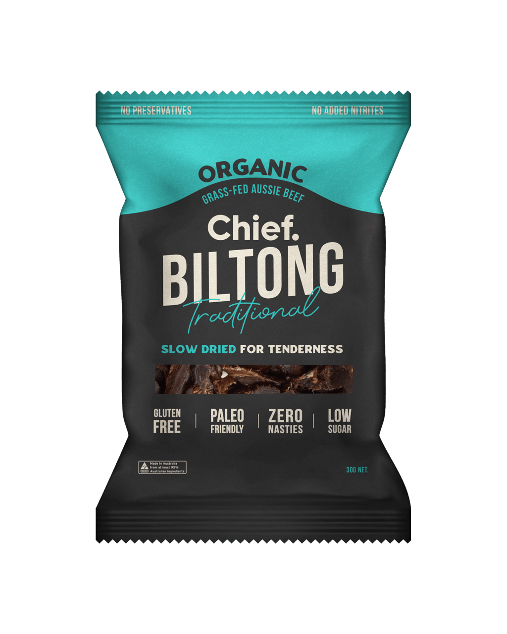 Buy Chief Nutrition Traditional Biltong 90g Online (Lowest Price ...