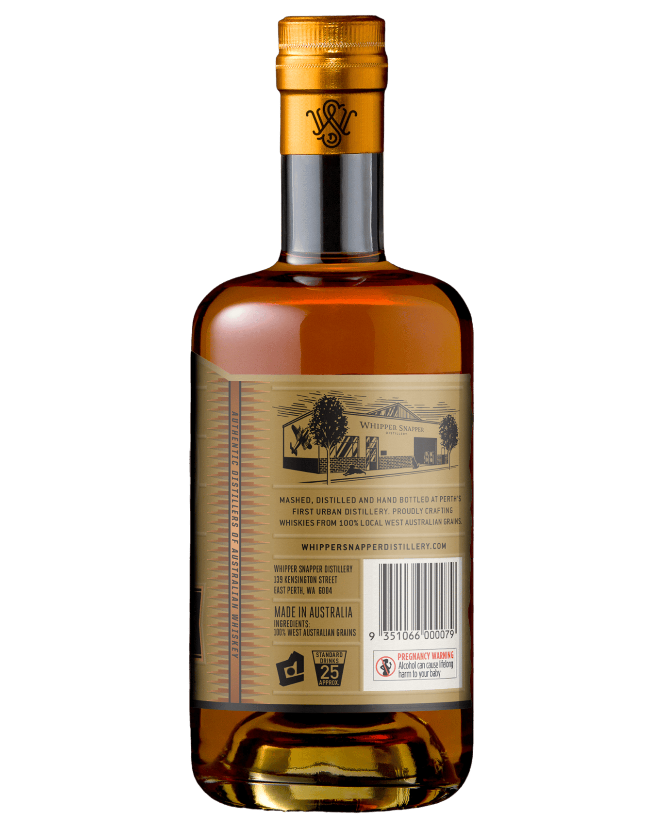 Buy Whipper Snapper Distillery Wheat Whiskey 700ml Online @Lowest Price
