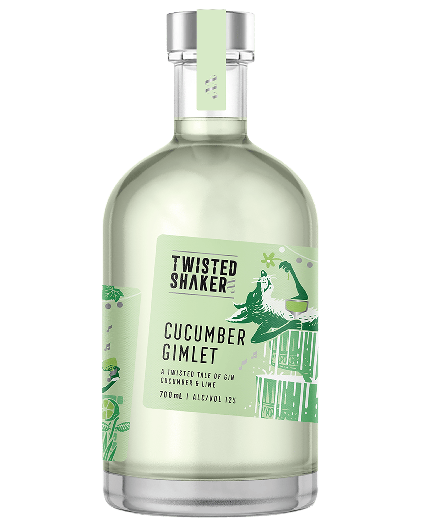 Buy Twisted Shaker Cucumber Gimlet Pre Batched Cocktail 700ml Online ...